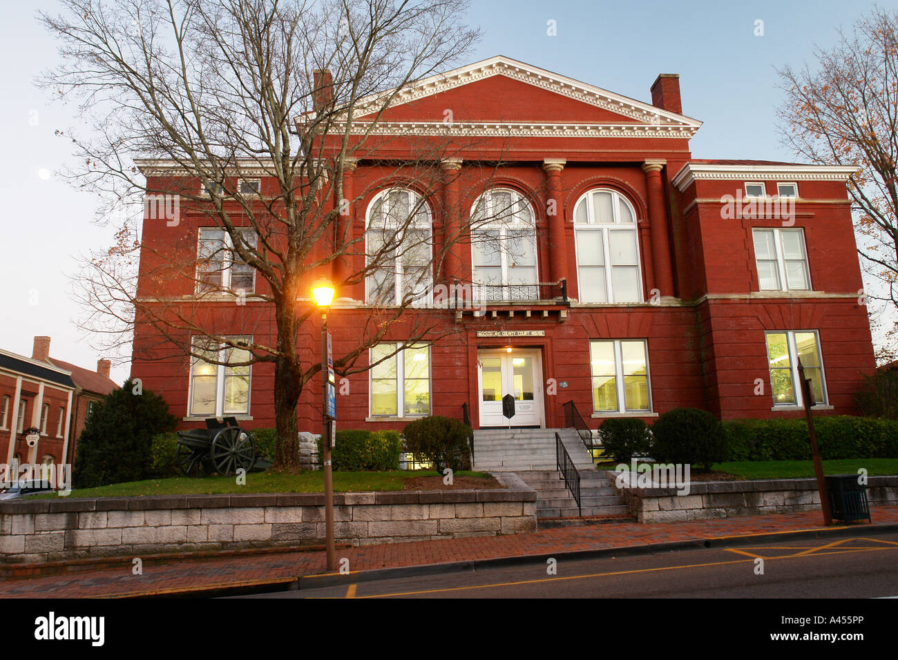 AJD53839, Lexington, VA, Virginia, Shenandoah Valley, Historic Downtown ...