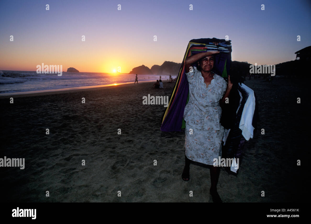 Zipolite beach oaxaca hi-res stock photography and images - Alamy