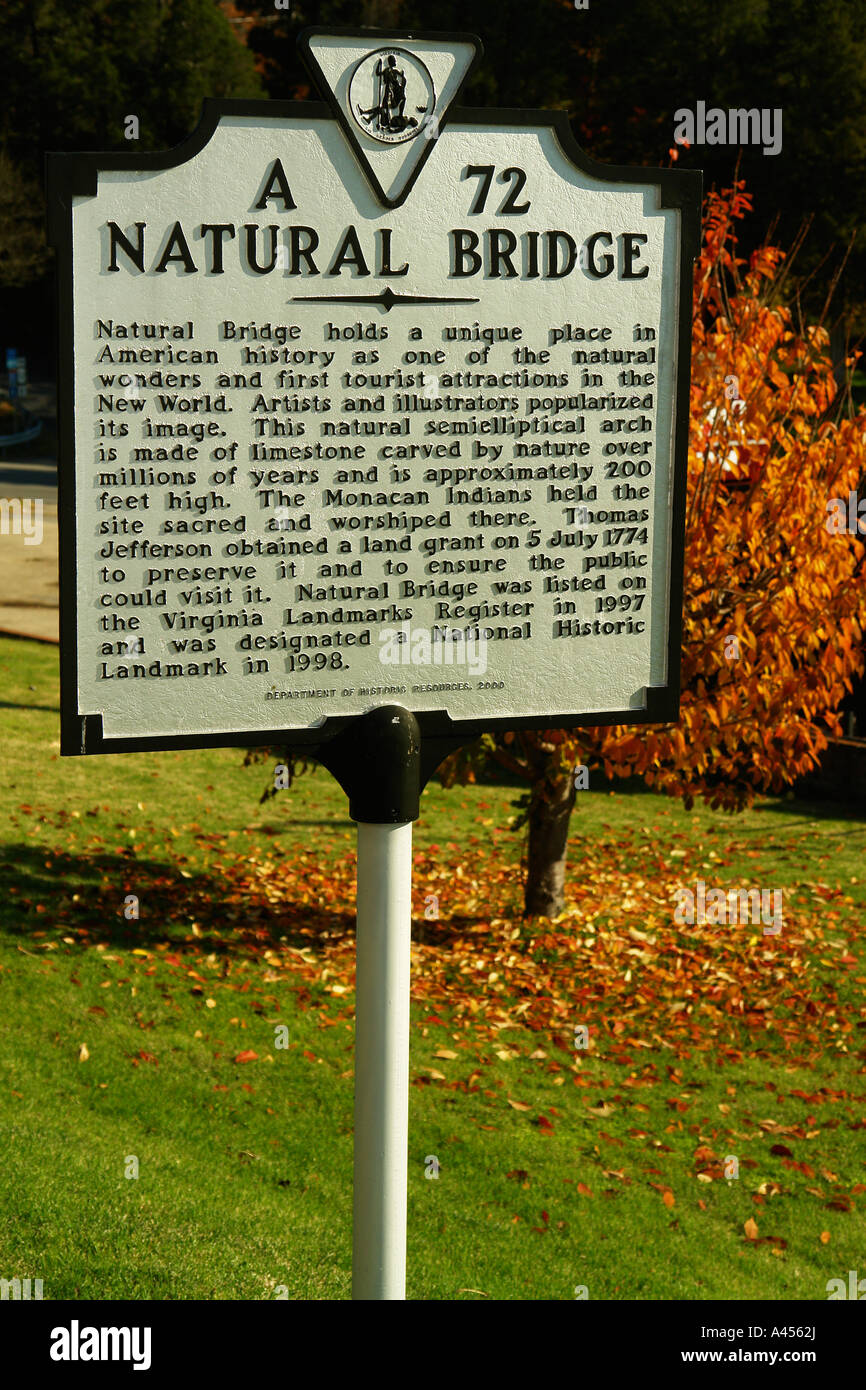 AJD53868, Natural Bridge, VA, Virginia, Shenandoah Valley, Natural ...