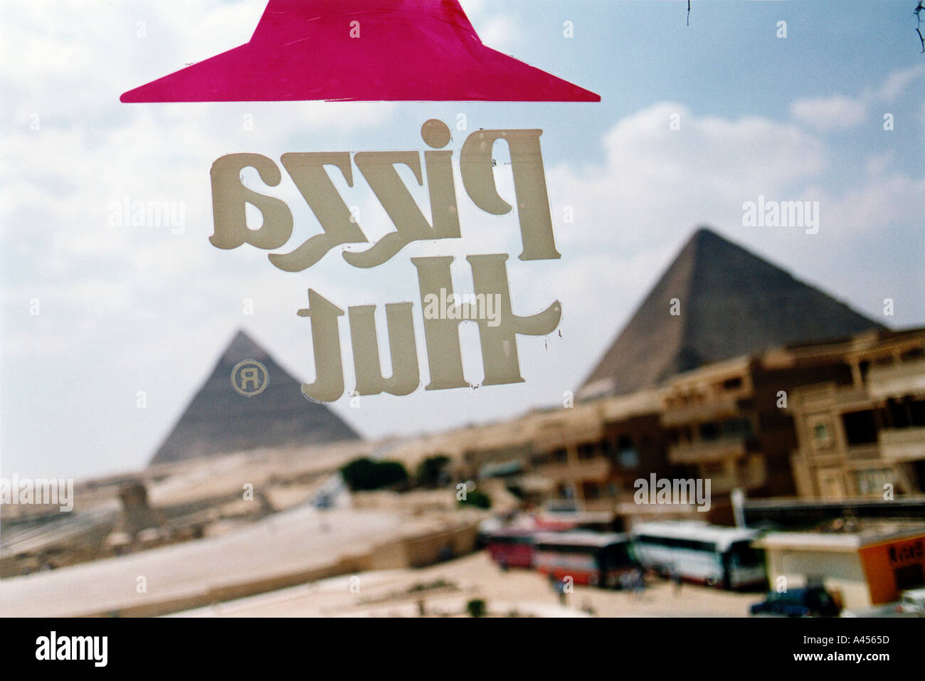 Inside a restaurant at the Pyramids in Egypt Stock Photo - Alamy