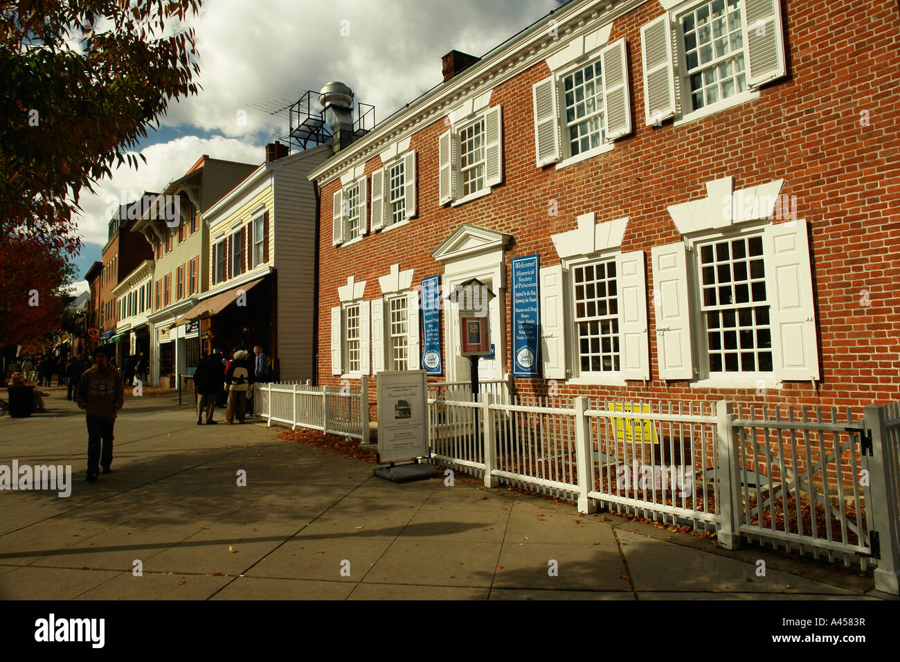 AJD53227, Princeton, NJ, New Jersey, Bainbridge House Stock Photo - Alamy