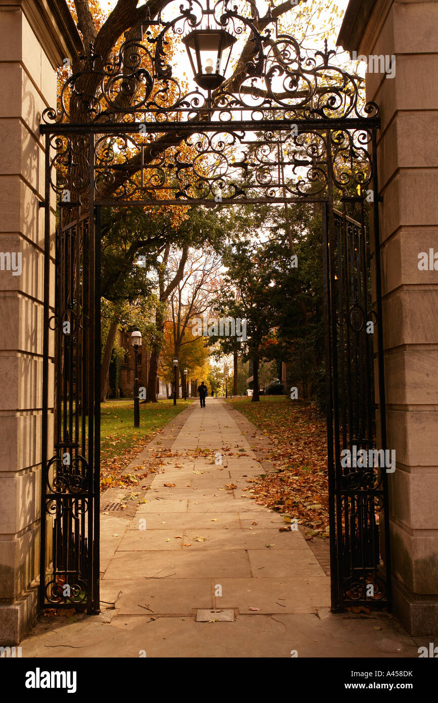 AJD53264, Princeton, NJ, New Jersey, Princeton University, gate, campus ...