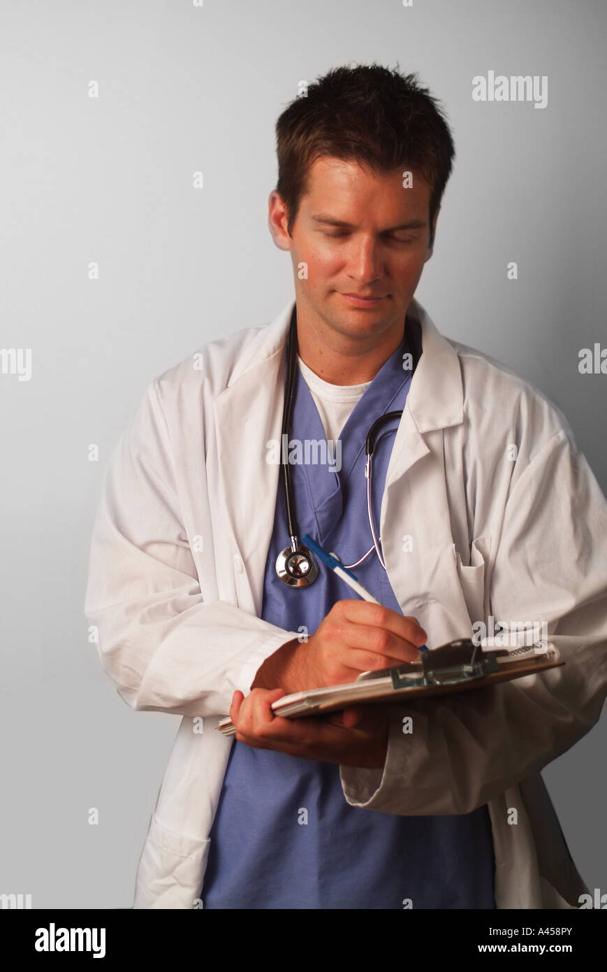 man in doctors uniform Stock Photo - Alamy