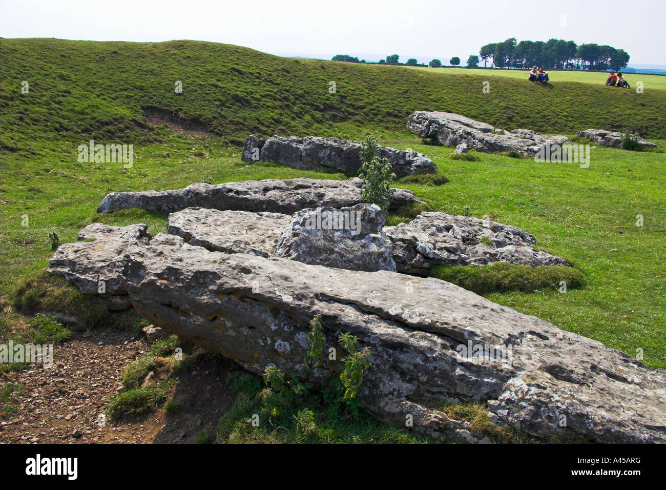 Arbor Low, Peak District National Park, Derbyshire, England Stock Photo ...