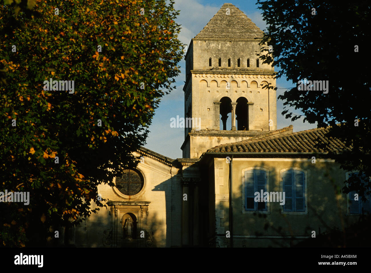 St Remy de Provence. France. Monastere St Paul de Mausole Stock Photo ...