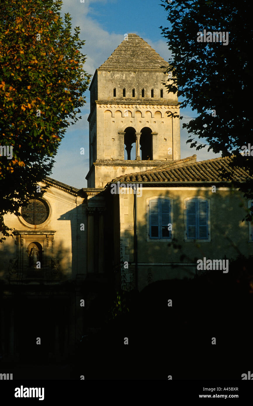 St Remy de Provence. France. Monastere St Paul de Mausole Stock Photo ...