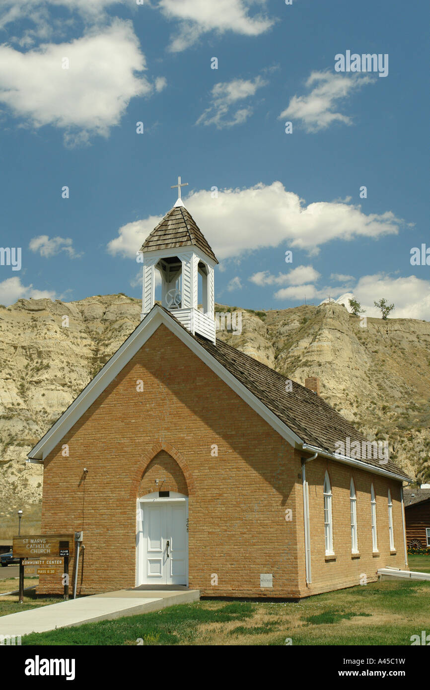 Medora north dakota church hi-res stock photography and images - Alamy