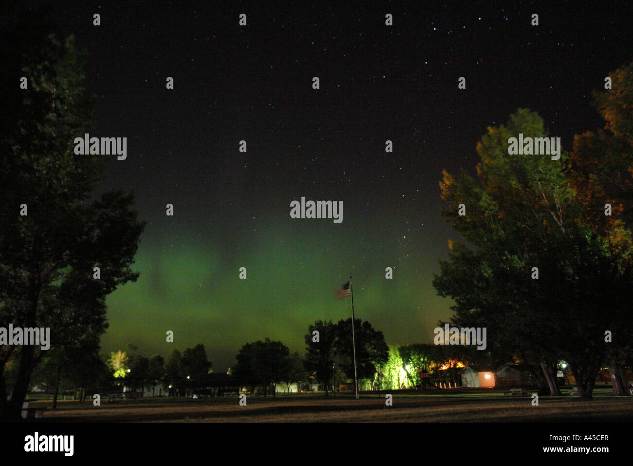 AJD57372, Medina, ND, North Dakota, Northern Lights, Aurora Borealis ...