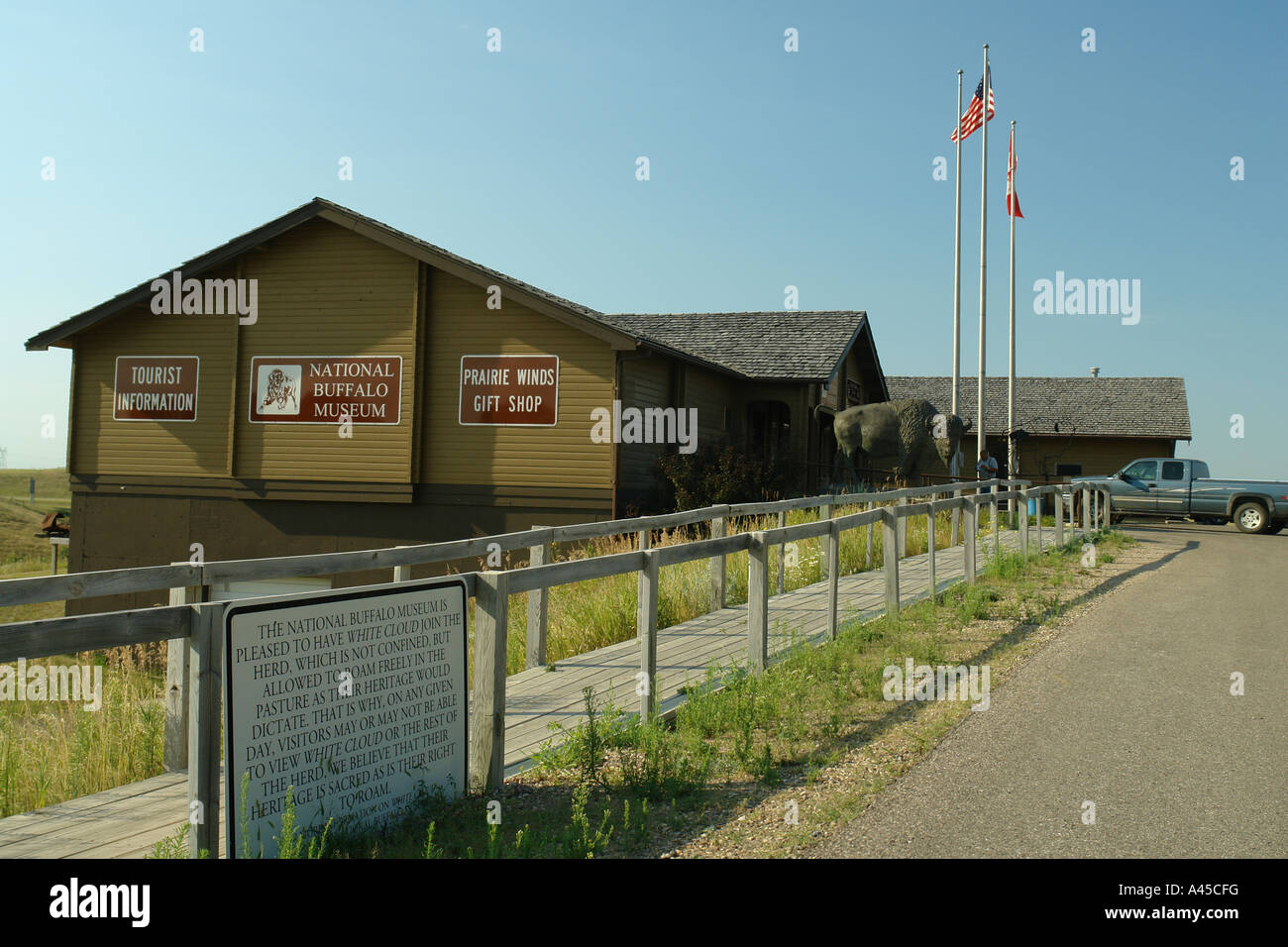 Jamestown north dakota buffalo hi-res stock photography and images - Alamy