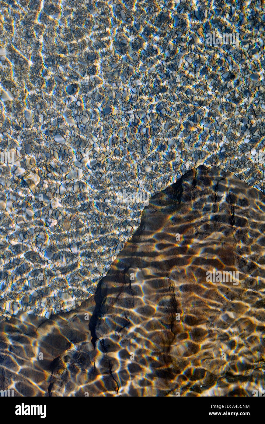 Pebble texture lake water hi-res stock photography and images - Alamy