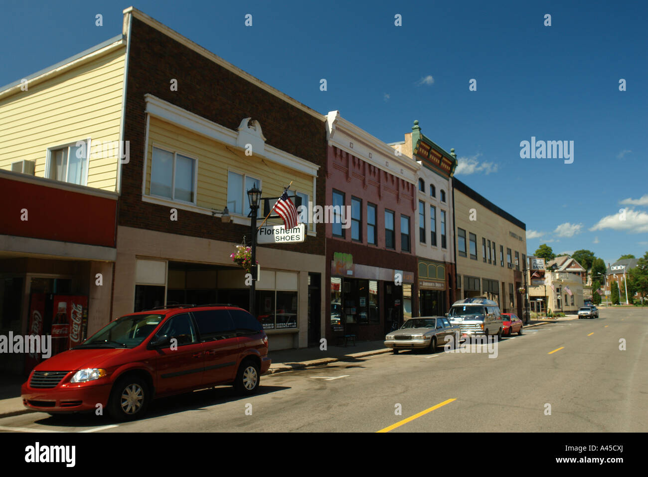 AJD57448, Ishpeming, MI, Michigan, Upper Peninsula, downtown, historic ...