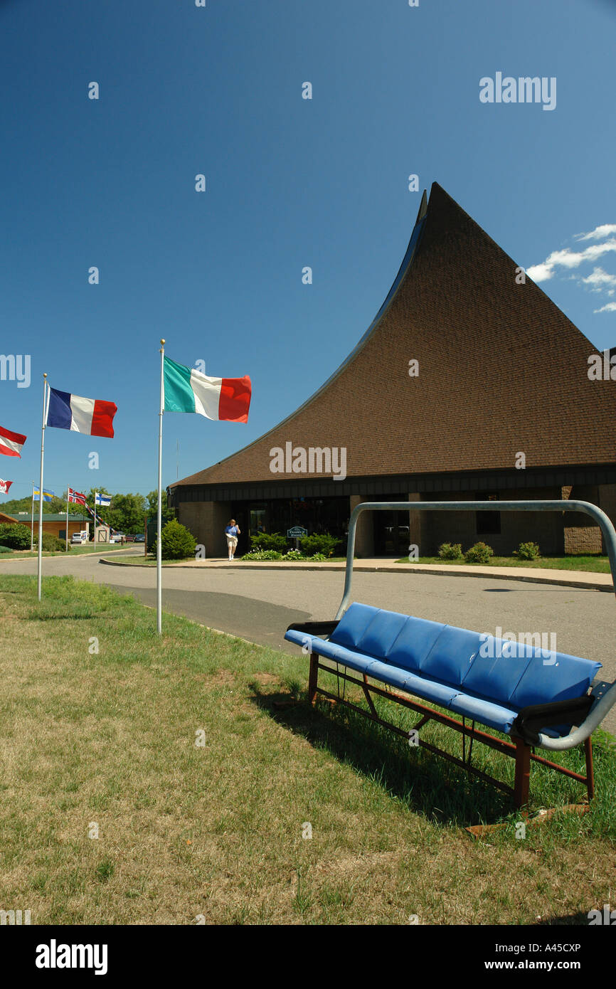 AJD57450, Ishpeming, MI, Michigan, Upper Peninsula, U.S. National Ski Hall of Fame and Museum ...