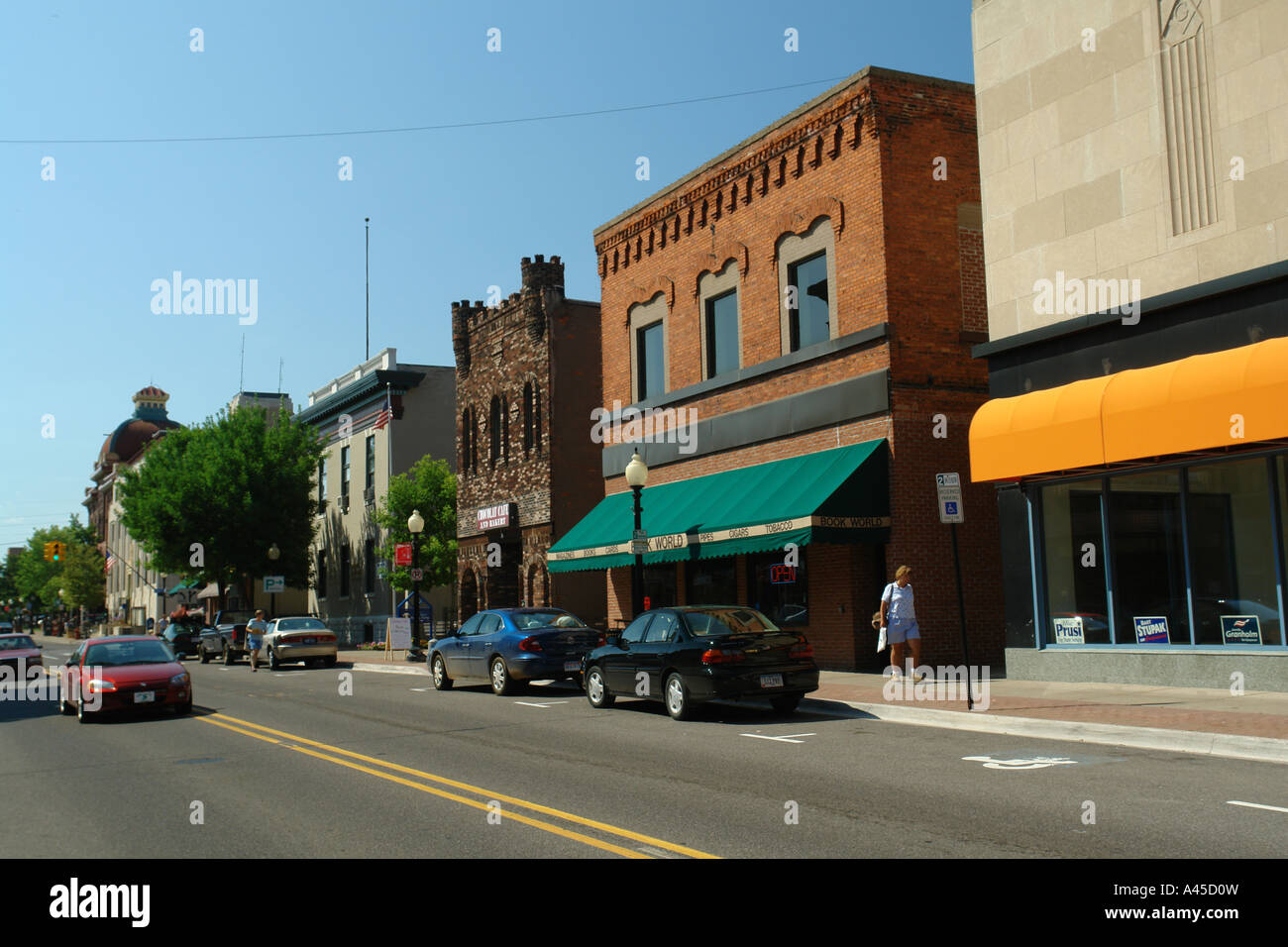 AJD57463, Marquette, MI, Michigan, Upper Peninsula, downtown Stock ...