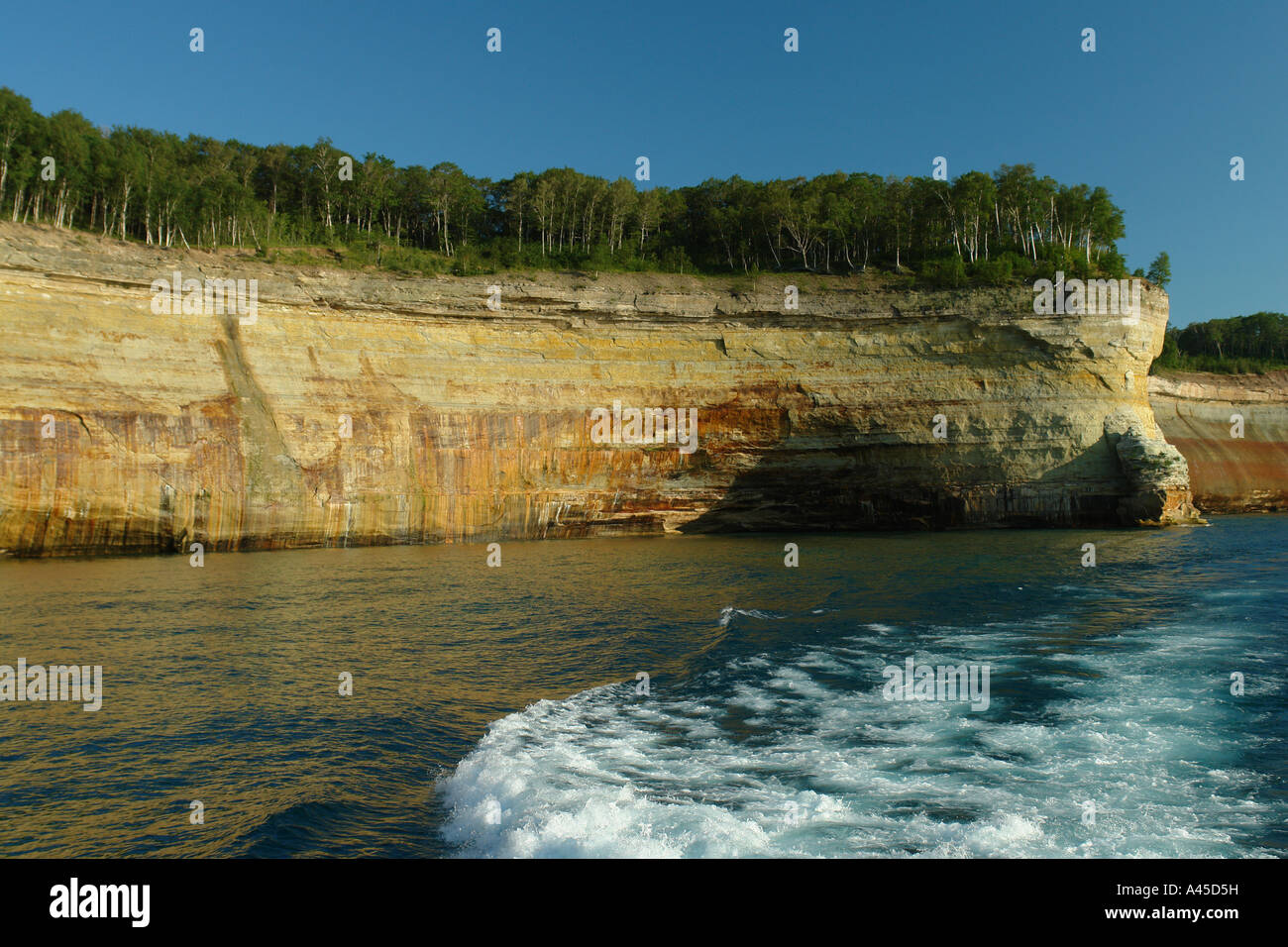 Pictured rocks national lakeshore national park service rock cliff hi ...