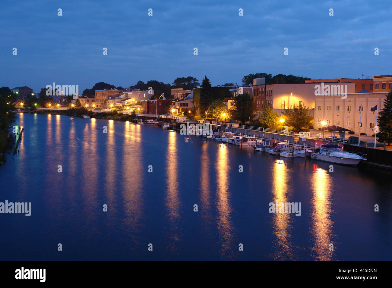AJD57593, Manistee, MI, Michigan, Lake Michigan, Manistee River ...