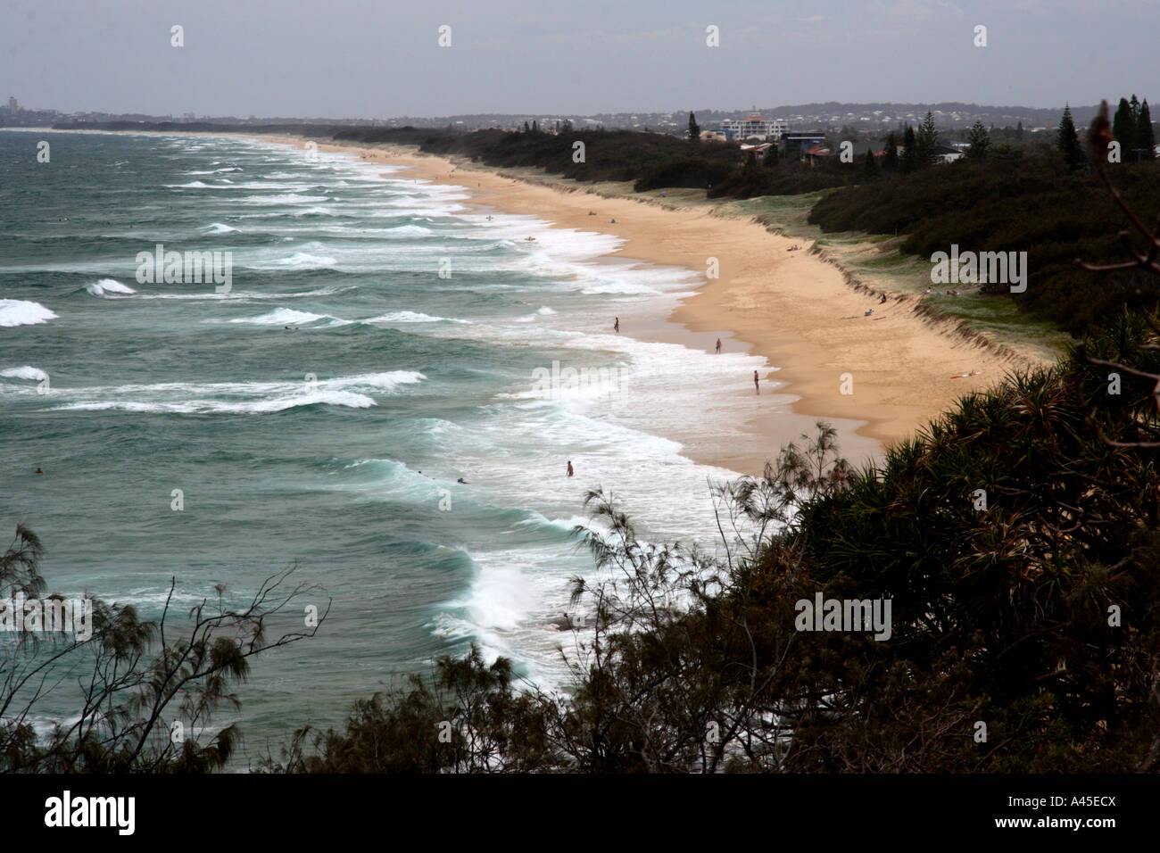 point cartwright beach summer Stock Photo - Alamy
