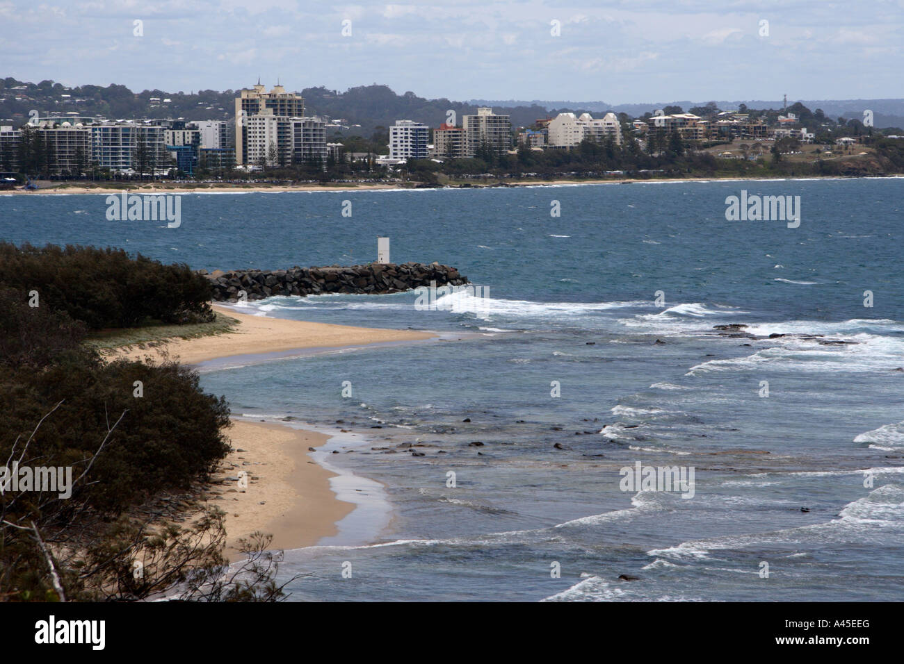 point cartwright beach summer Stock Photo - Alamy