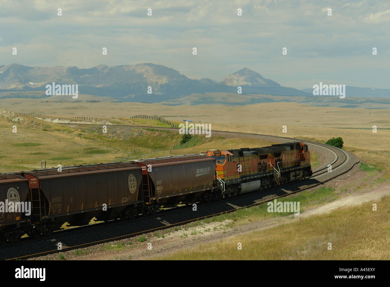 AJD56826, Browning, MT, Montana, Rocky Mountains, Blackfeet Indian ...