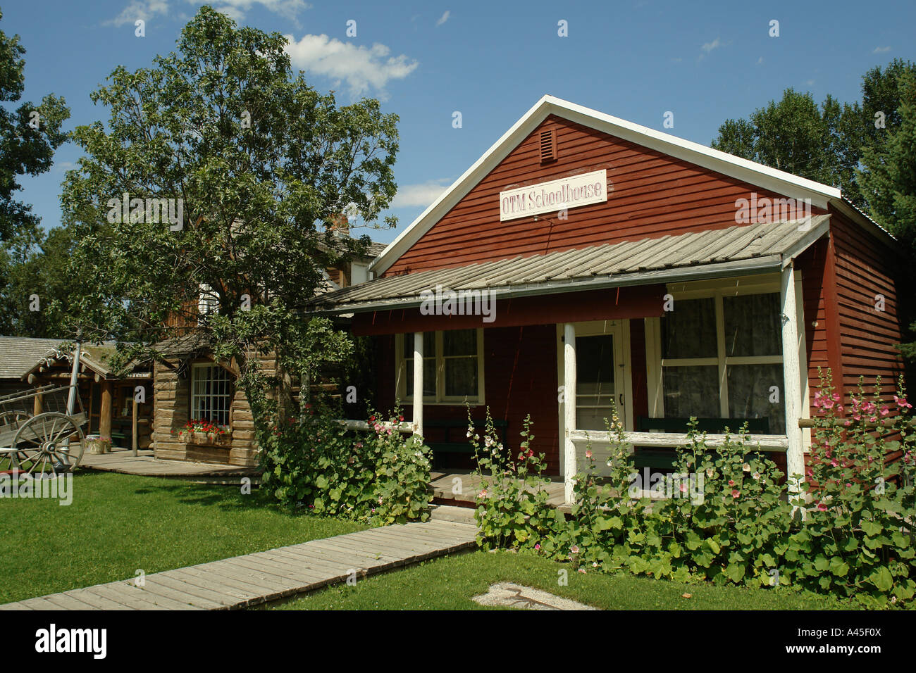 AJD56841, Choteau, MT, Montana, Old Trail Museum Stock Photo - Alamy