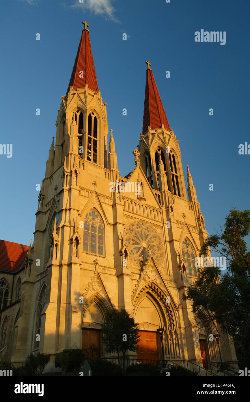 AJD56882, Helena, MT, Montana, Cathedral of St. Helena Stock Photo - Alamy