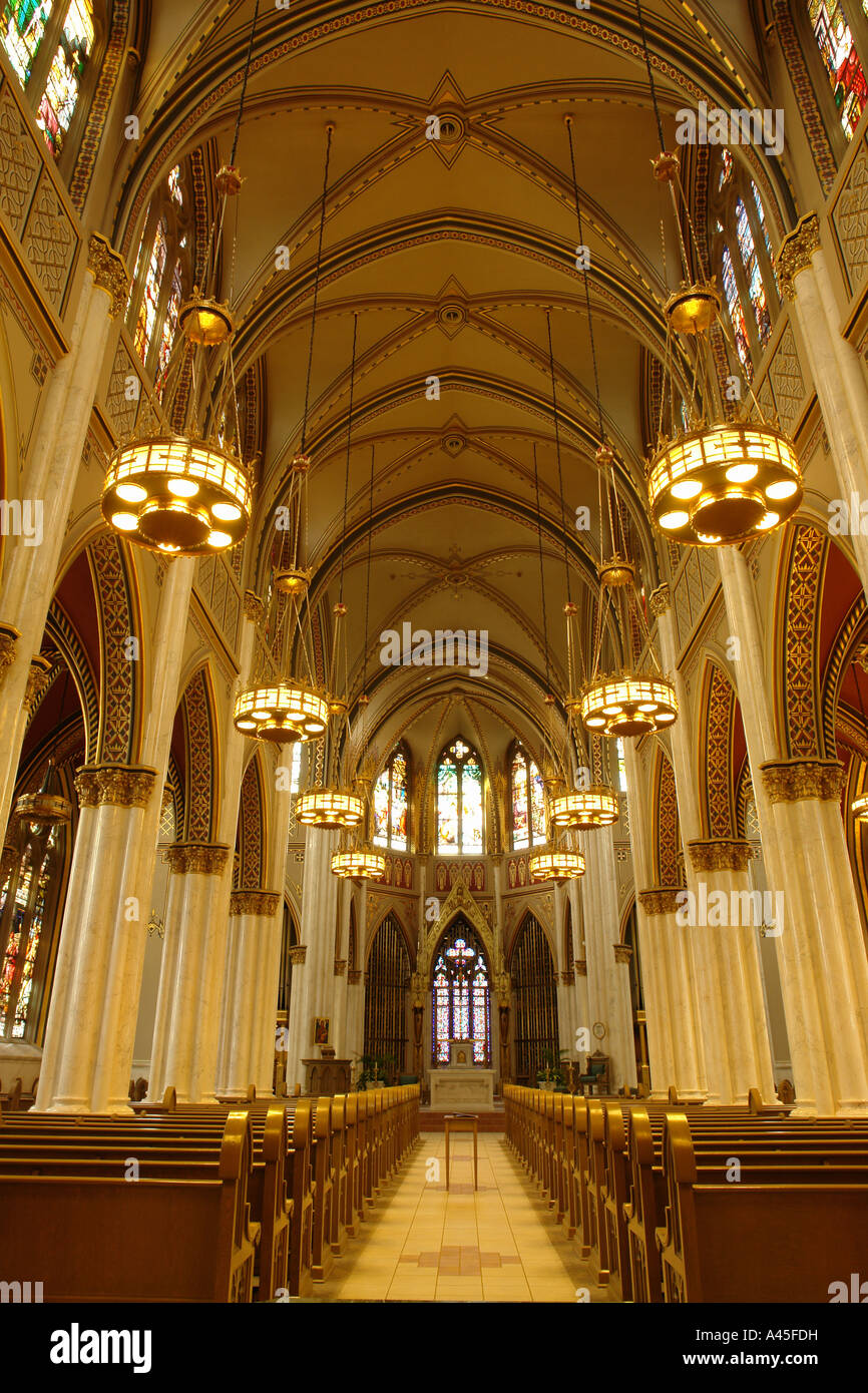 AJD56911, Helena, MT, Montana, Cathedral of St. Helena Stock Photo - Alamy
