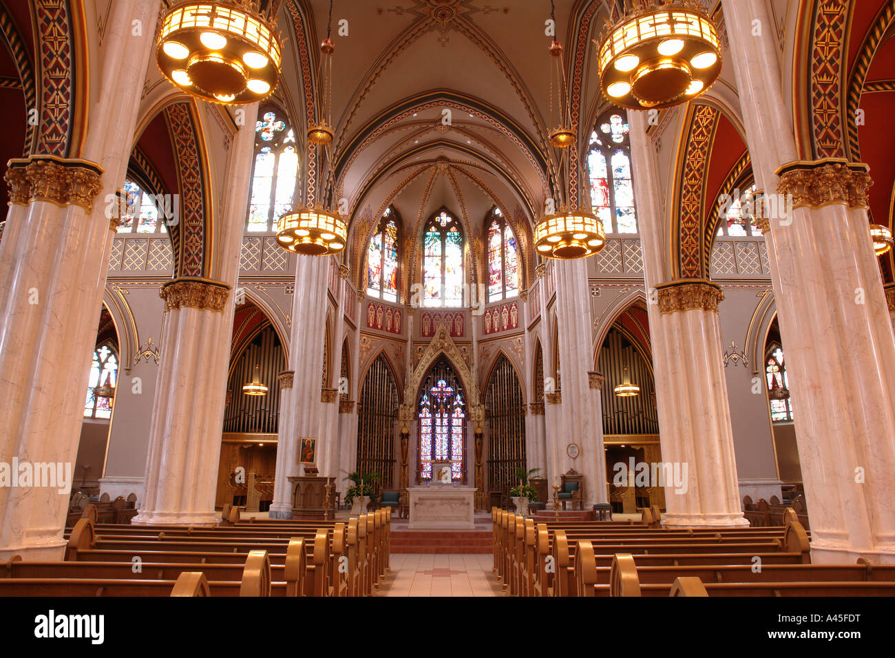 AJD56913, Helena, MT, Montana, Cathedral of St. Helena Stock Photo - Alamy