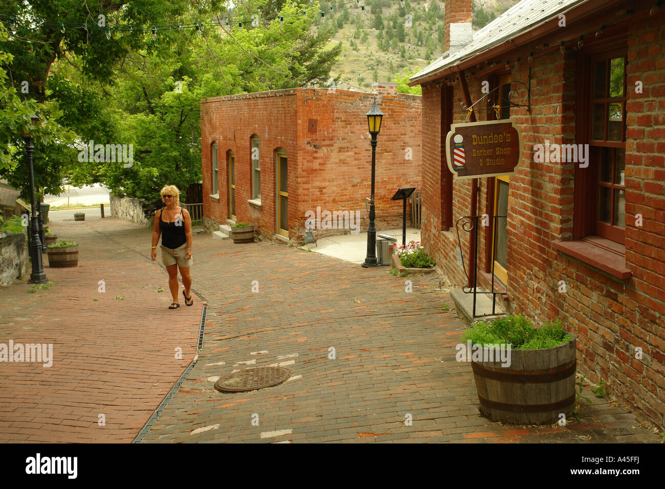 AJD56919, Helena, MT, Montana, Last Chance Gulch, Reeder's Alley Stock ...