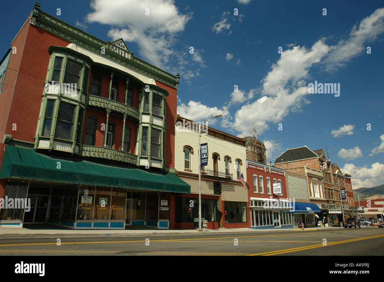 AJD56966, Butte, MT, Montana, downtown Stock Photo - Alamy