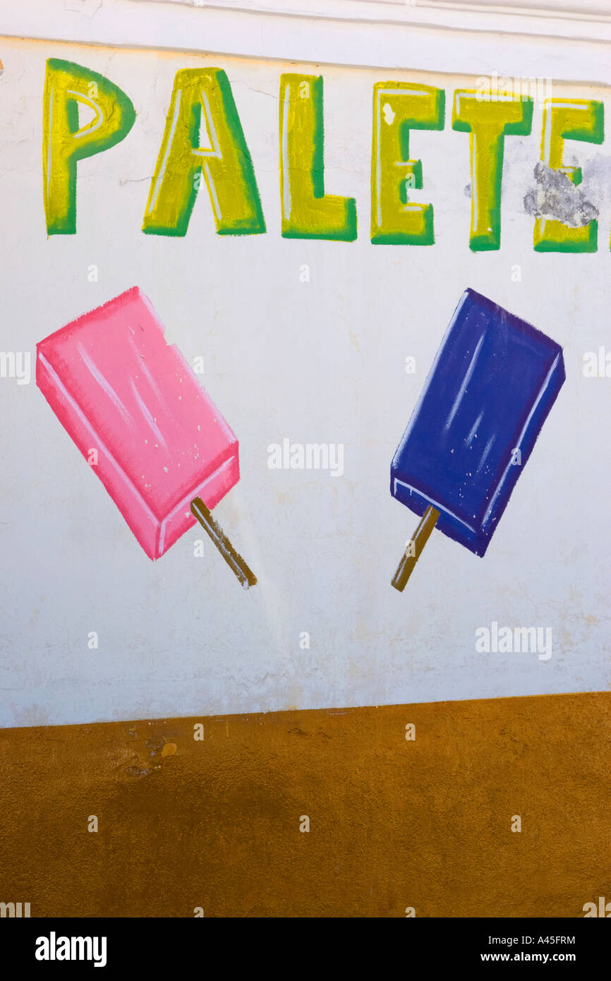 Mexican store sign Stock Photo - Alamy