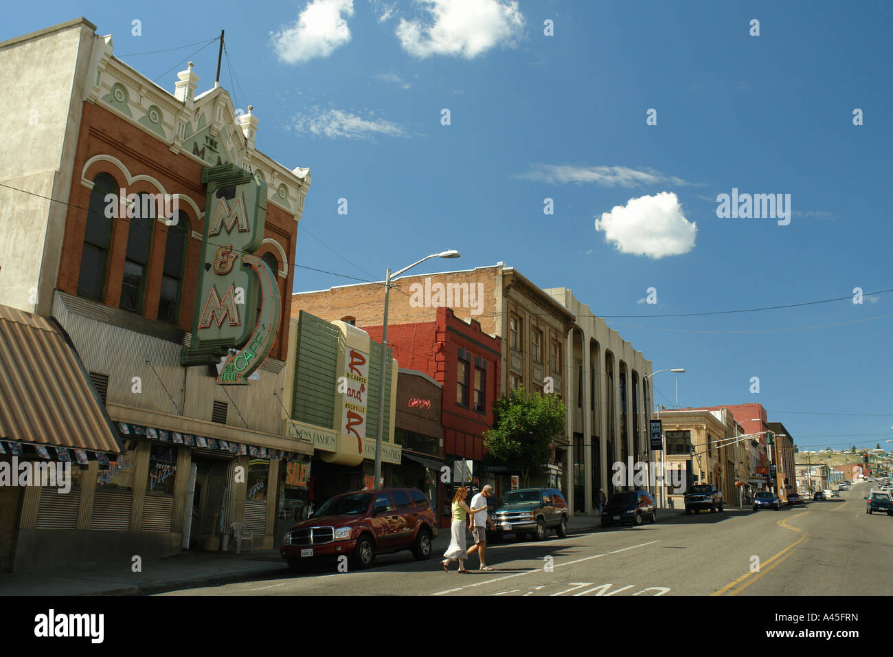 AJD56967, Butte, MT, Montana, downtown Stock Photo - Alamy
