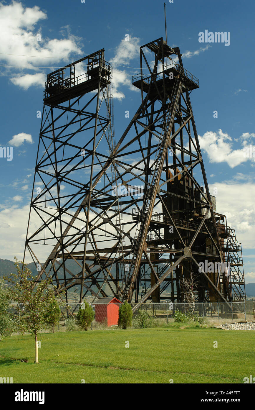 AJD56976, Butte, MT, Montana, Berkeley Pit, old open pit mine, mine ...