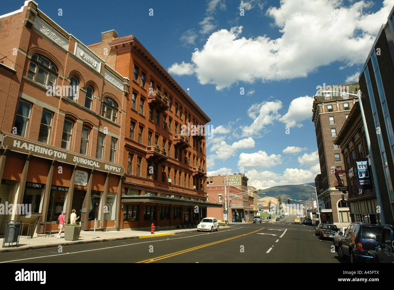 AJD56977, Butte, MT, Montana, downtown Stock Photo - Alamy