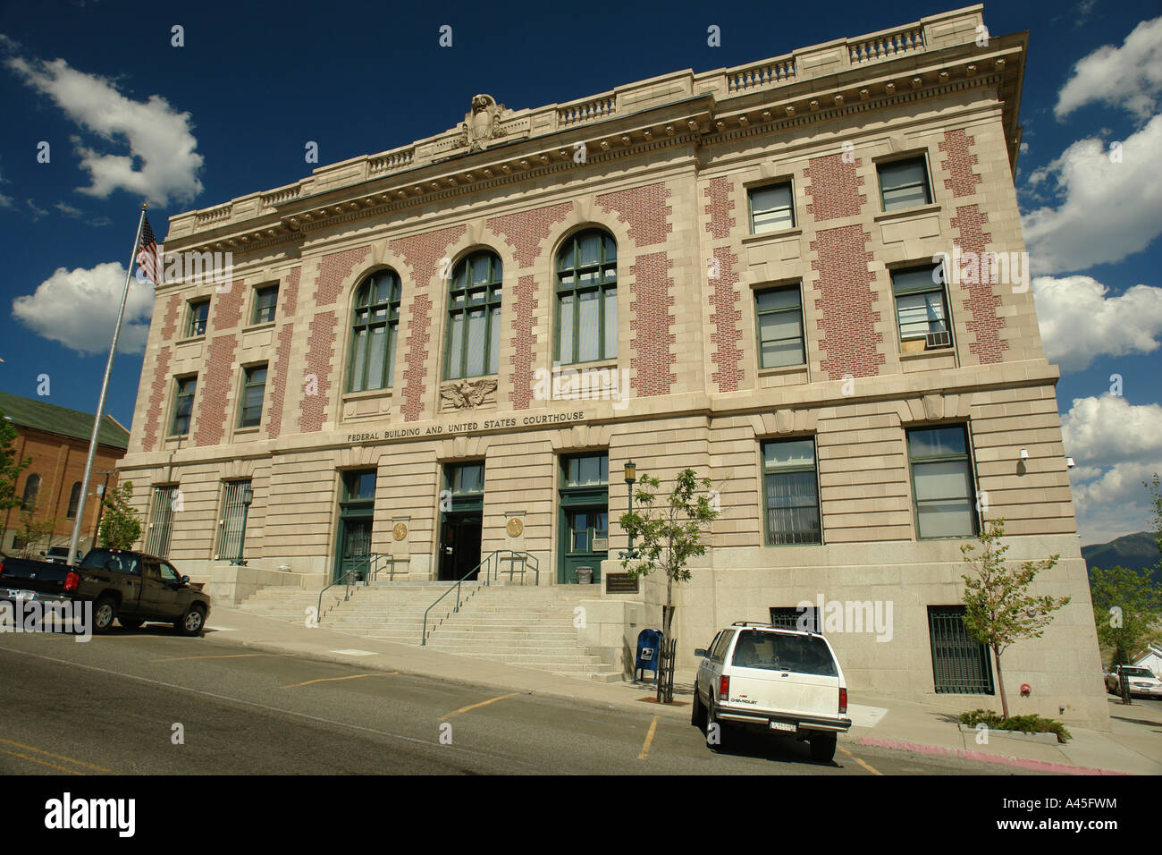 AJD56980, Butte, MT, Montana, downtown, U.S. Courthouse Stock Photo - Alamy