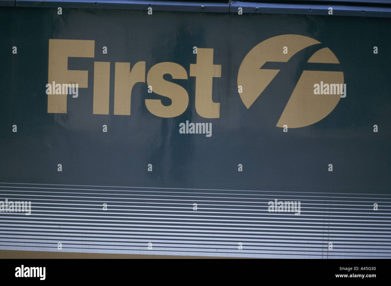 first great western trains logo 2000 Stock Photo - Alamy