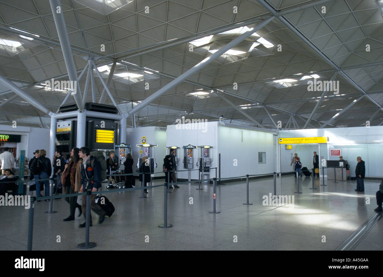 Stanstead airport terminal hi-res stock photography and images - Alamy