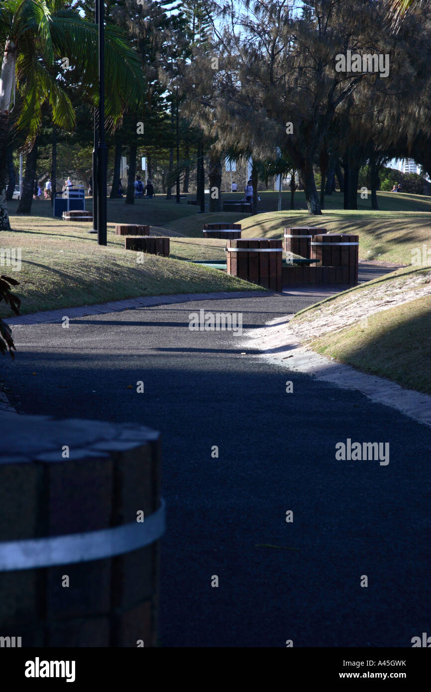Walking path Mooloolaba Stock Photo - Alamy