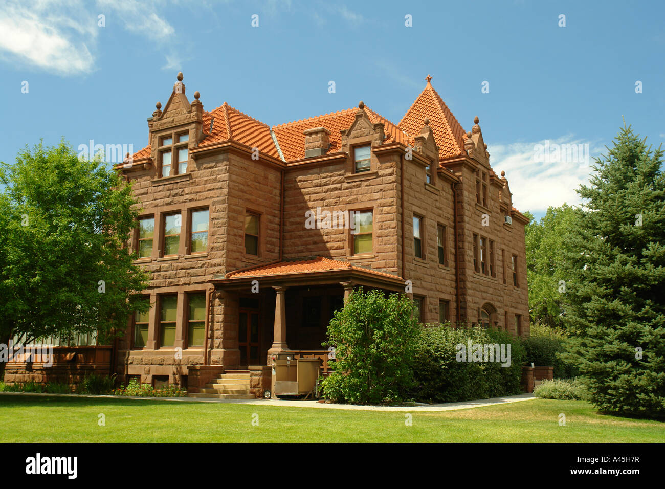 AJD57202, Billings, MT, Montana, Moss Mansion Stock Photo - Alamy