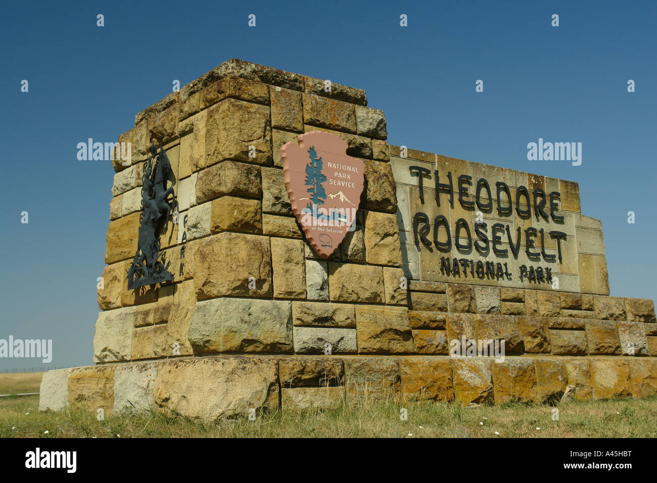 Theodore roosevelt sign hi-res stock photography and images - Alamy