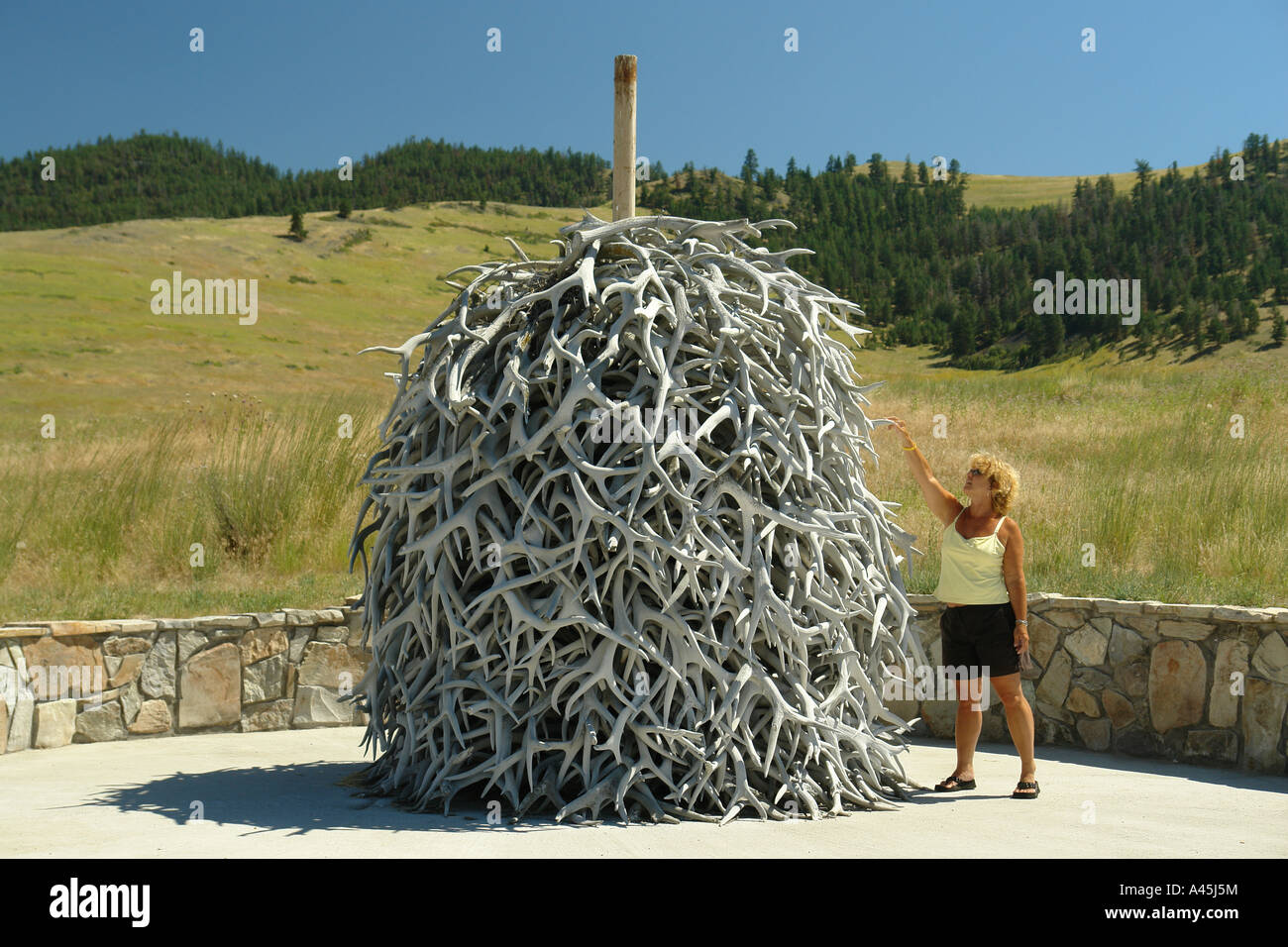 AJD56476, Moiese, MT, Montana, Headquarters National Bison Range ...