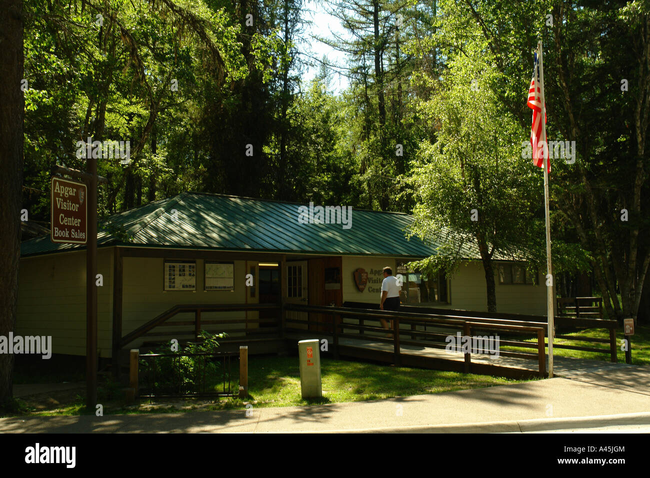Apgar visitor centre hi-res stock photography and images - Alamy