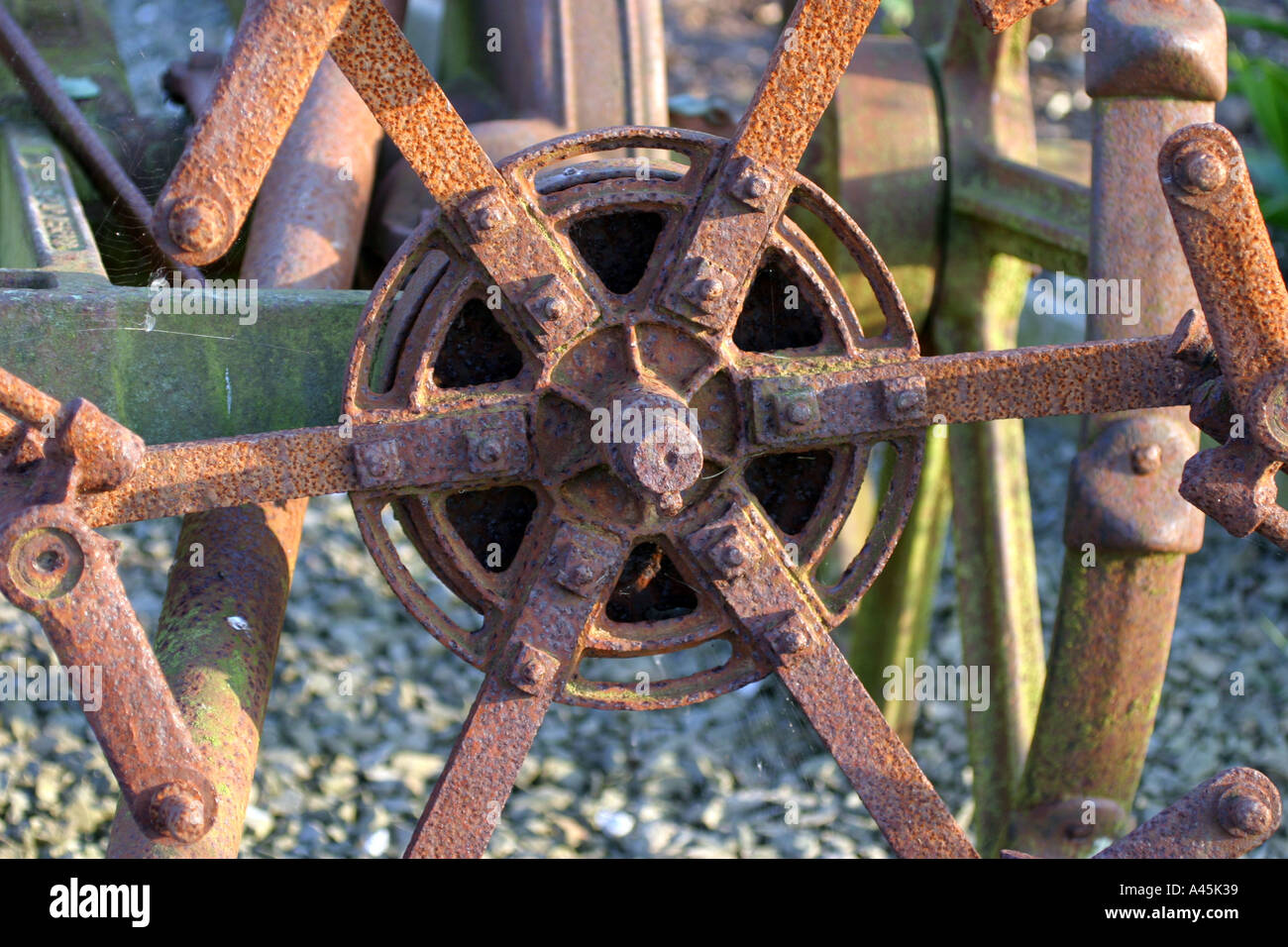 Rusty old plough hi-res stock photography and images - Alamy