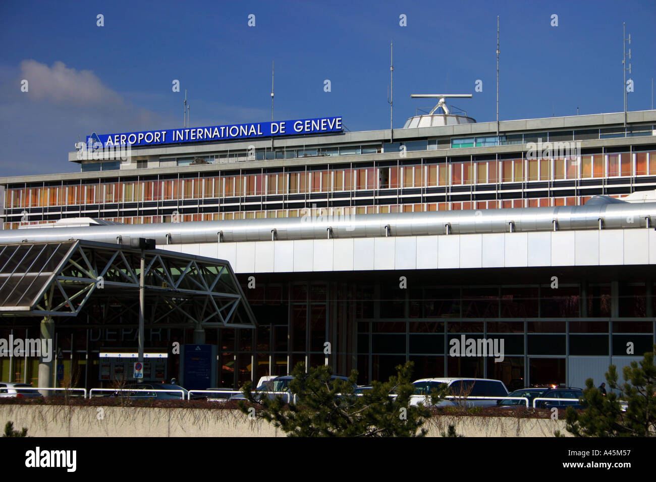 International Geneva Airport Stock Photo - Alamy