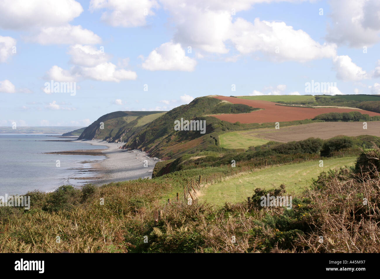 North Devon coastline Stock Photo - Alamy