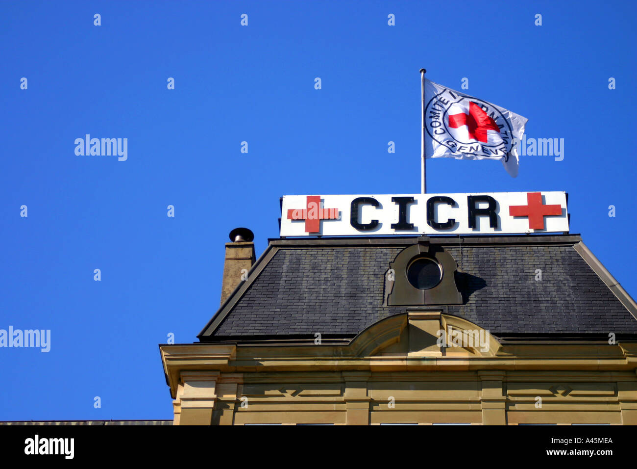 International Red Cross and Red Crescent Geneva Switzerland Stock Photo ...