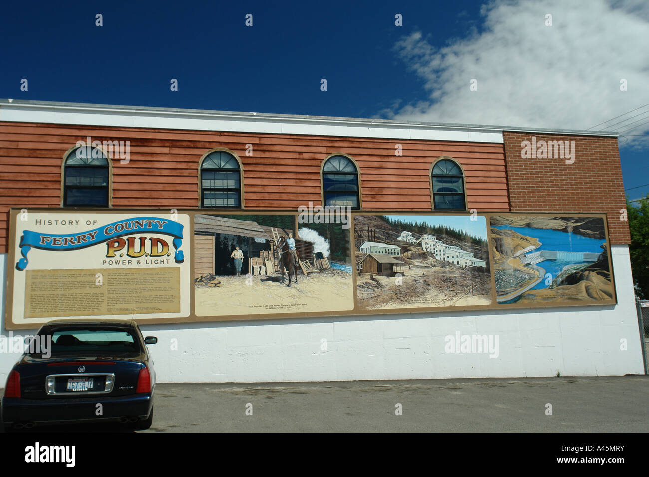Washington state murals hi-res stock photography and images - Alamy