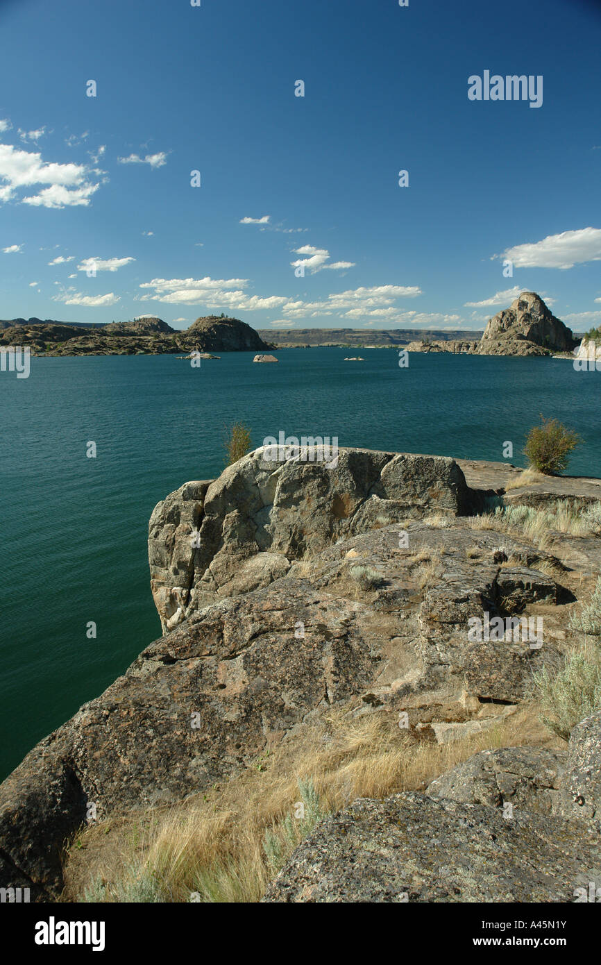 AJD55901, Grand Coulee Valley, WA, Washington, Banks Lake Stock Photo ...