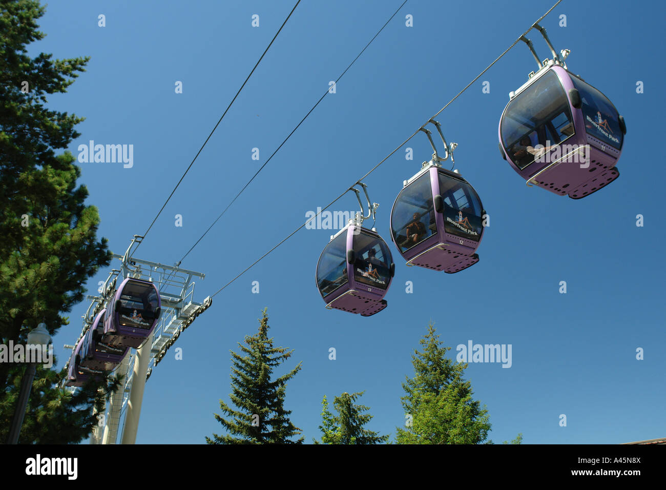 AJD55961, Spokane, WA, Washington, Spokane Falls, Spokane River, Sky ...