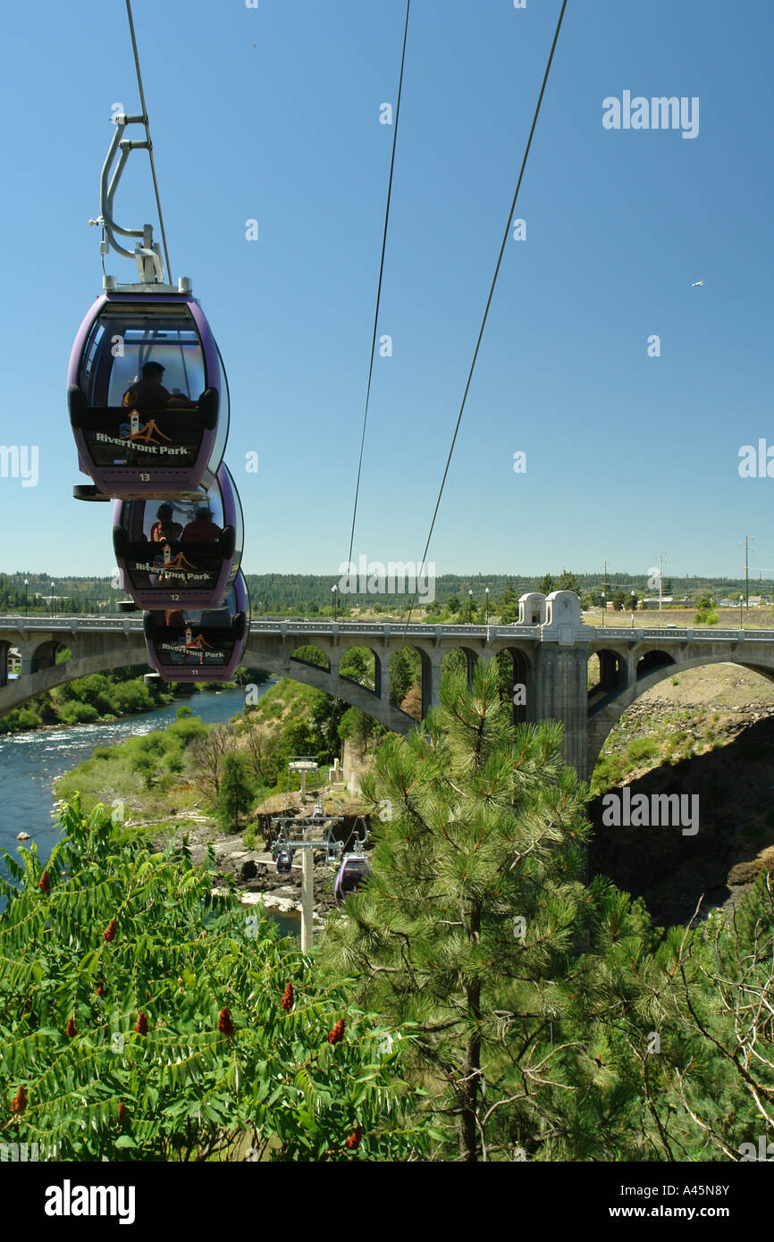 Spokane gondola hi-res stock photography and images - Alamy