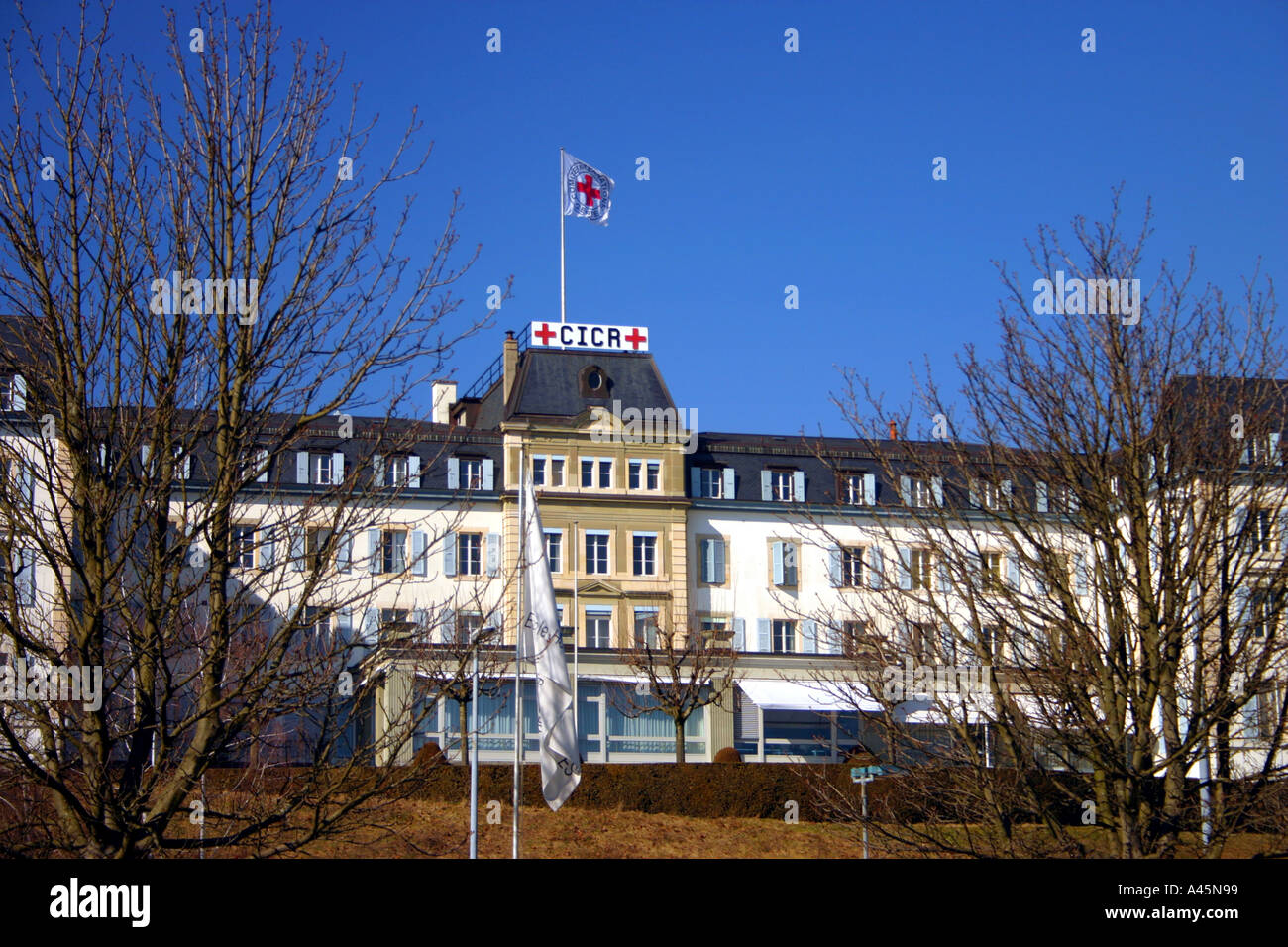 International Red Cross and Red Crescent Geneva Switzerland Stock Photo ...