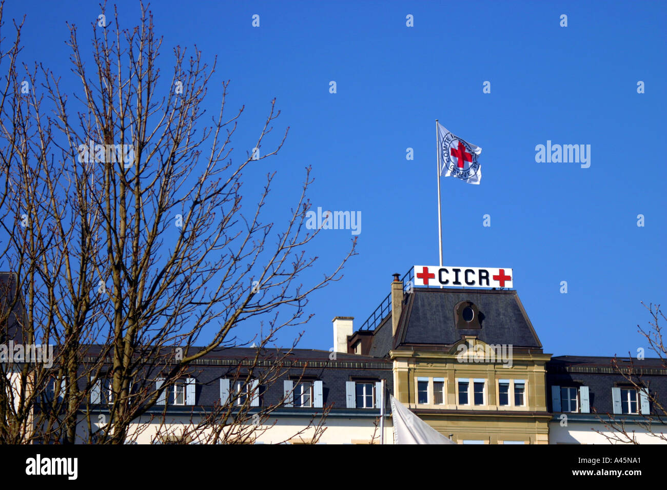 International Red Cross and Red Crescent Geneva Switzerland Stock Photo ...